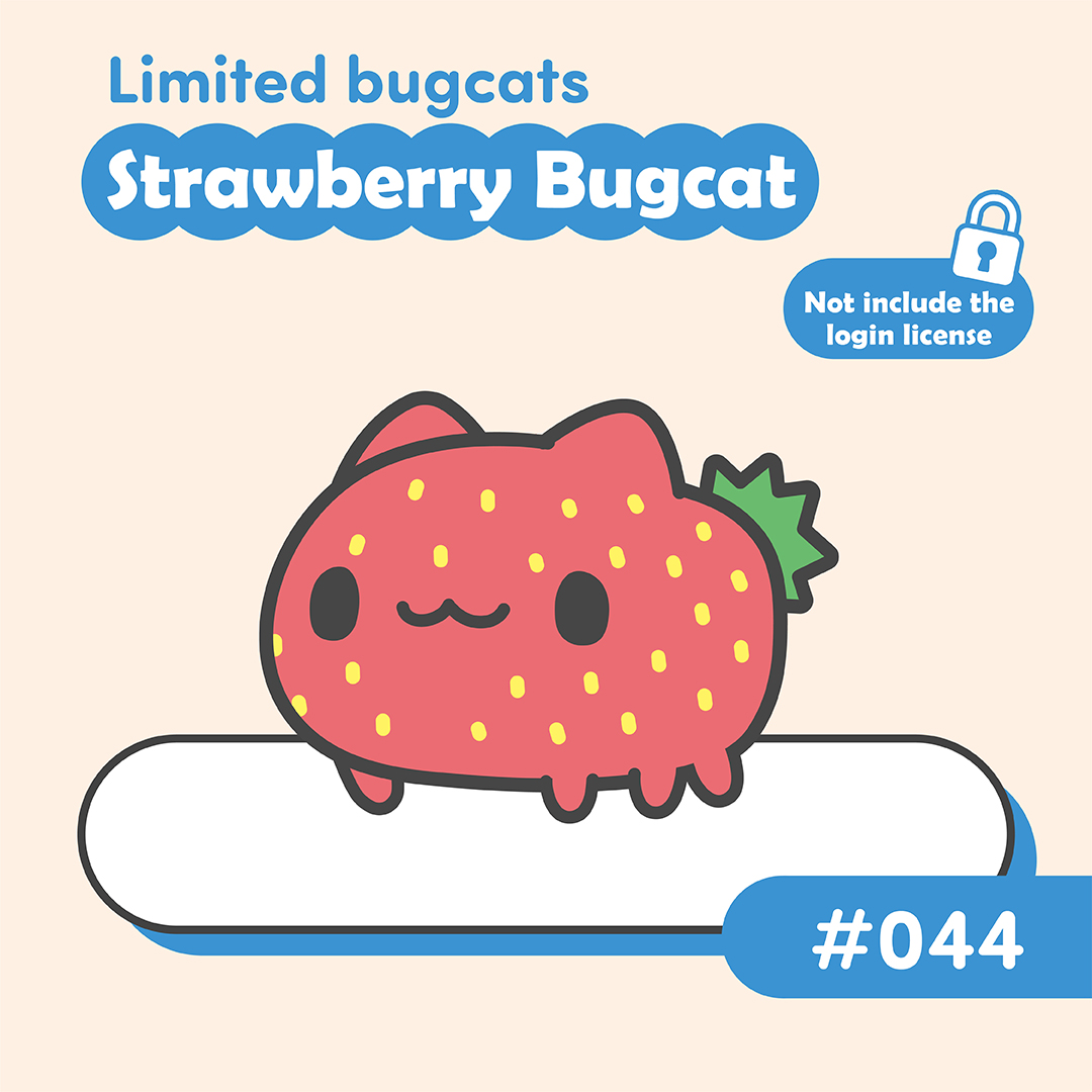 Strawberry Bugcat - Capoo Pals