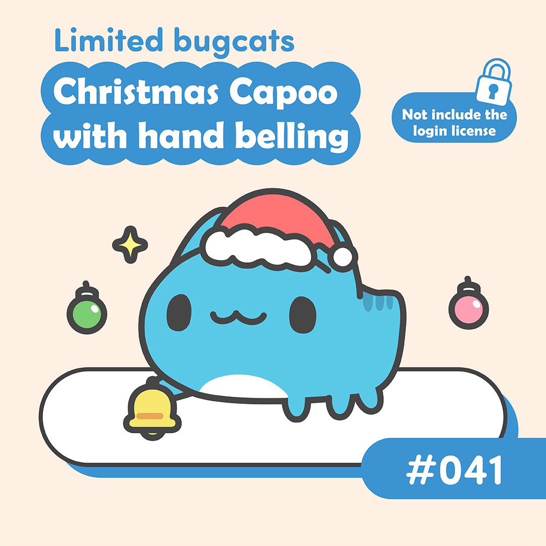 Christmas Capoo with hand belling - Capoo Pals